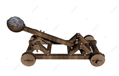 Medieval Siege Weapons Catapult