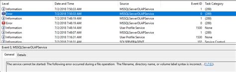 An Error Occured With The Sql Server Gostwing