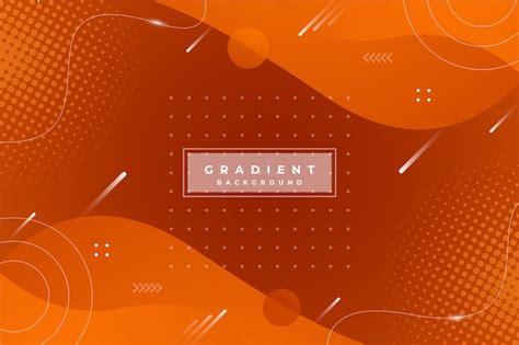 그라데이션 추상 오렌지 배경 무료 벡터