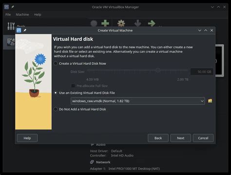 virtualbox raw disk access and booting from real partitions joeeey