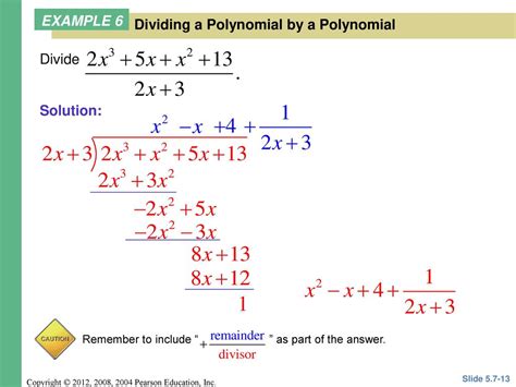 Dividing Polynomials What Youll Learn Ppt Download