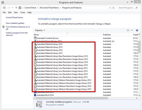 Cannot Access Materials Library In Revit