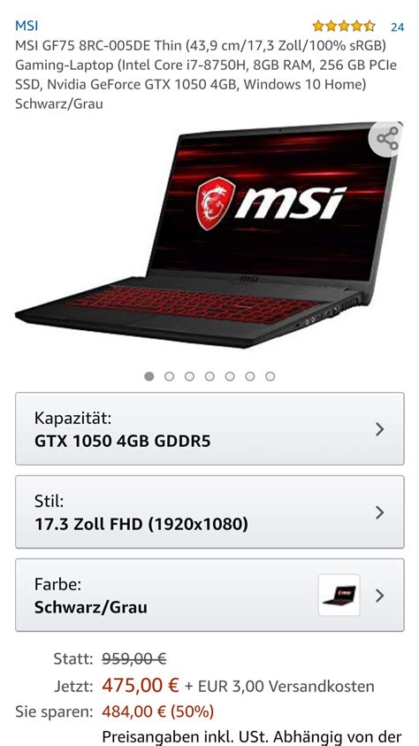 MSI GF75 thin, does it worth it? : r/GamingLaptops