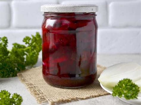 Маринованная свекла с луком на зиму — рецепт с фото пошагово