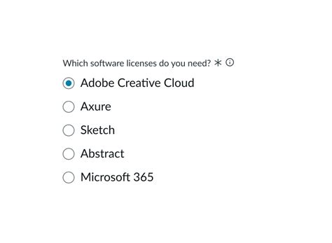 Radio Buttons Horizon Design System Radio Buttons Horizon Design System