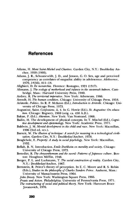 References The Meaning Of Things