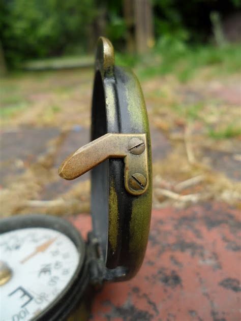 Four Bees Ww1 Us Engineer Corps Marching Compass Cruchons And Emons