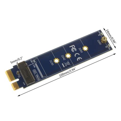 pcie to m2 adapter nvme ssd m2 pcie x1 raiser supp grandado