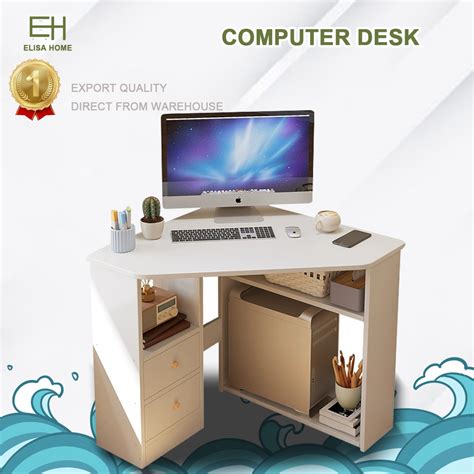 （codsmall Triangular Computer Desk Corner Computer Desk Computer