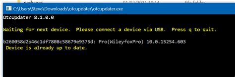 how to get microsoft s over the cable updater working again