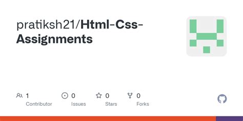 Github Pratiksh21html Css Assignments