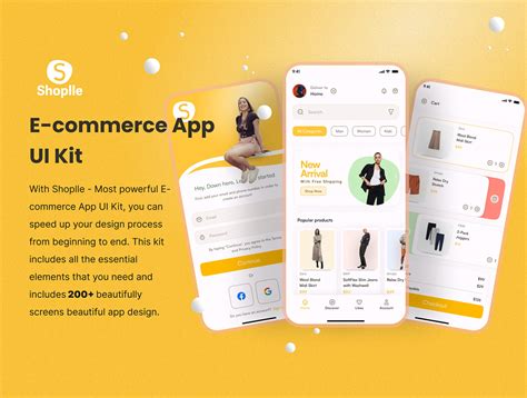 E Commerce App Ui Kit Behance