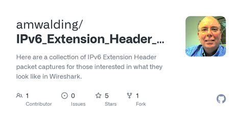 Github Amwaldingipv6extensionheaderpcaps Here Are A Collection