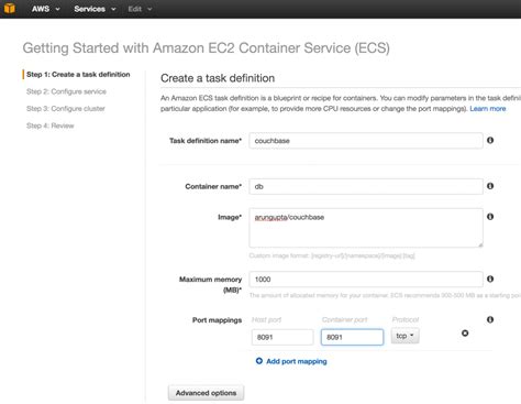 Couchbase Docker Container On Amazon Ecs The Couchbase Blog