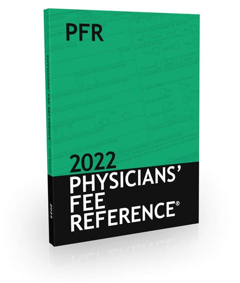 Physicians Fee Reference 2022 Book Wasserman Medical And Dental