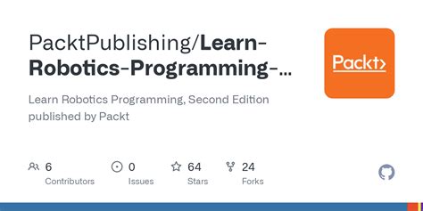 Github Packtpublishinglearn Robotics Programming Second Edition