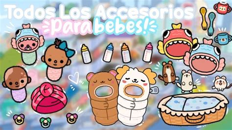 Todos Los Accesorios Para BebÉs En Toca Boca🍼👶🏻donde Encontrarlos