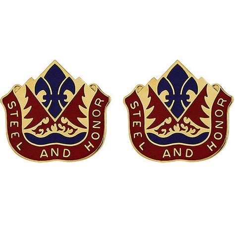 143rd Field Artillery Group Unit Crest Usamm