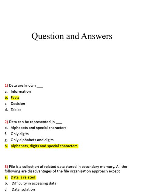 Dbms Question And Answers Previous Year Pdf Databases Inheritance Object Oriented