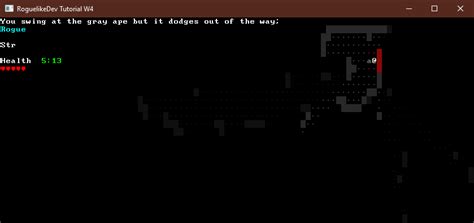 roguelikedev does the complete roguelike tutorial week 4 r roguelikedev