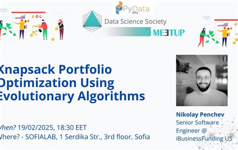 Knapsack Portfolio Optimization Using Evolutionary Algorithms Data