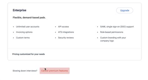 Cancelling Your Subscription Coderpad Interview Docs