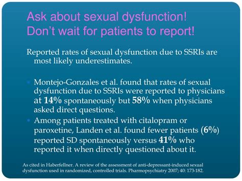 Ppt Ssris And Sexual Dysfunction Powerpoint Presentation Free