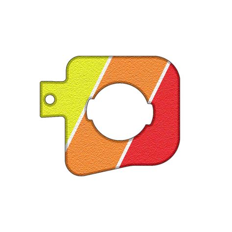 Tacoma Gas Cap Holder Tri Color Yelloworangered 05 15 Tacoma W 6