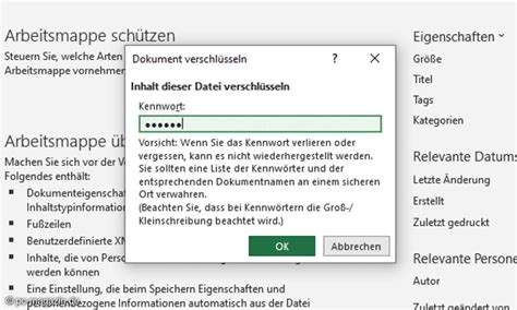 Excel Datei Mit Passwort Schützen Und Passwort Entfernen Connect Living