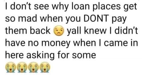 Oh Loan Sharks Got Diff Rules Rlackofmoderation