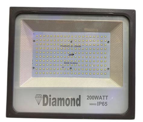 200w Diamond Led Rectangular Flood Light For Outdoor At Rs 1750piece In Ahmedabad