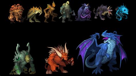 Artstation Rpg Monster Pack 04 Game Assets