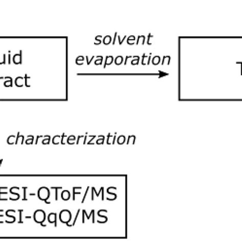 Scheme Of Extraction Characterization And Nanoformulation Of The