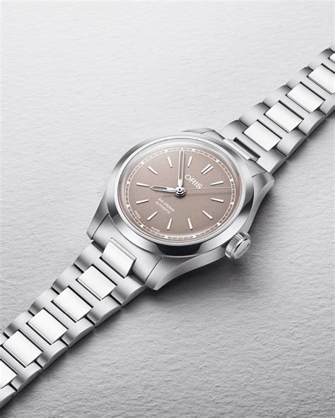 Oris This New Model Has Applied Numerals A Slimline Case And Crown