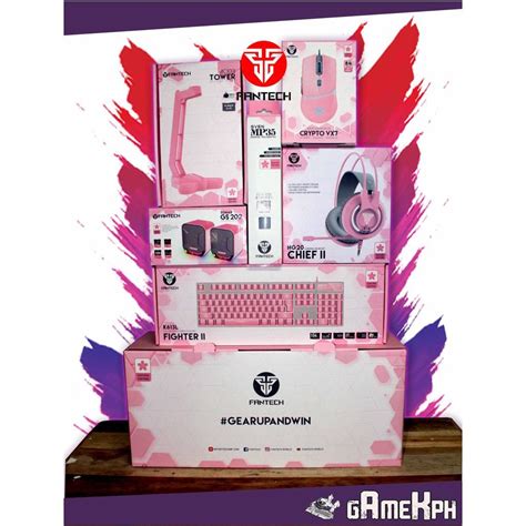 Fantech Sakura Edition Bundle Set Computers And Tech Parts And Accessories Other Accessories On