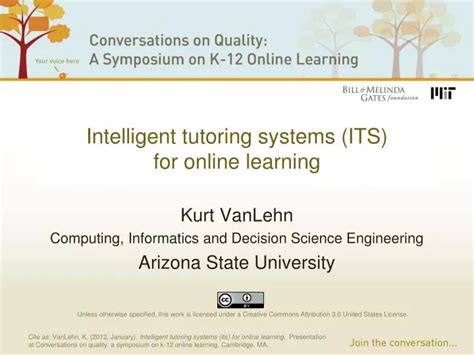 Ppt Intelligent Tutoring Systems Its For Online Learning Powerpoint Presentation Id2348770