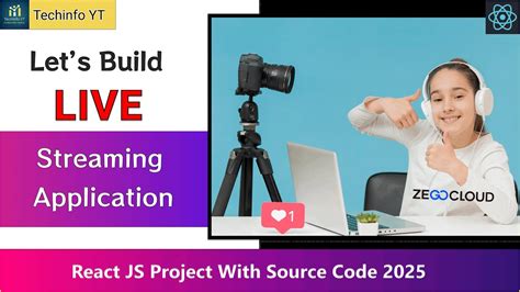 React Js Live Streaming App With Zegocloud Create Live Streaming