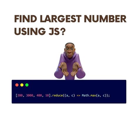 stack find the largest number using js js javascript facebook