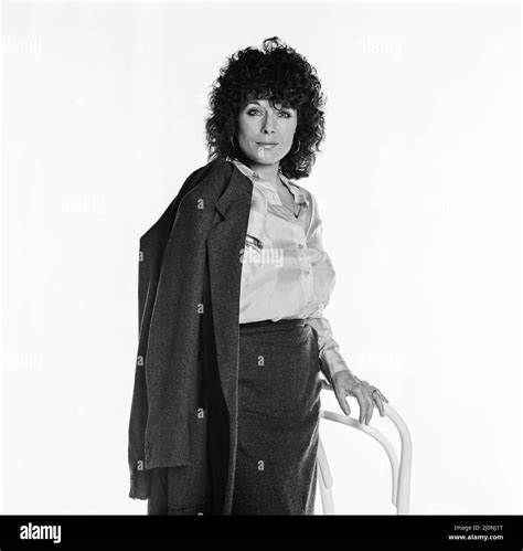 Jill Gascoine Actress And Star Of The Television Detective Series The