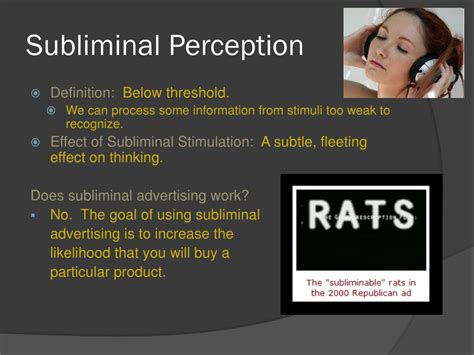 Examples Of Subliminal Messages Psychology Werycustom