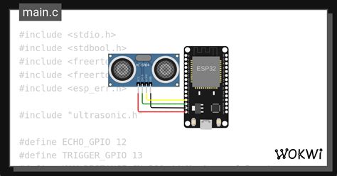 Esp Idf Ultrasonic Copy Wokwi Esp32 Stm32 Arduino Simulator