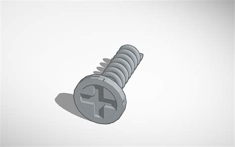 3d Design Screw Tinkercad