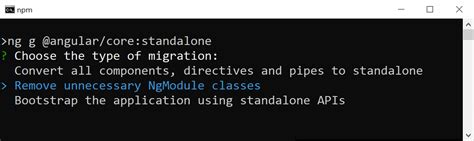 Automatic Migration To Standalone Components In Steps Angulararchitects