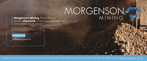 Morgenson Mining Mining Exploration
