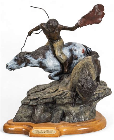 Reginald Parsons The Buffalo Chase Auction