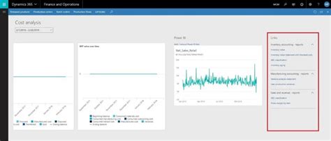 Power BI With Dynamics For Finance And Operations Part Link Power BI Reports With