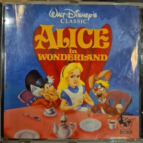 Walt Disneys Classics Alice In Wonderland Cd Motion Picture Cartoon Soundtrack 8995 Picclick Au