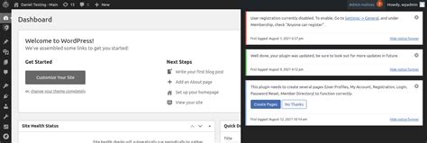 Admin Notices Manager Wordpress Plugin