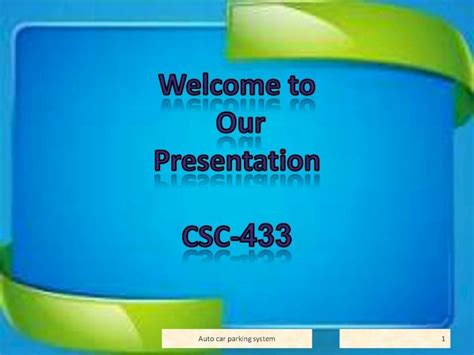 pdf dbms presentation of automatic car parking system dokumen tips