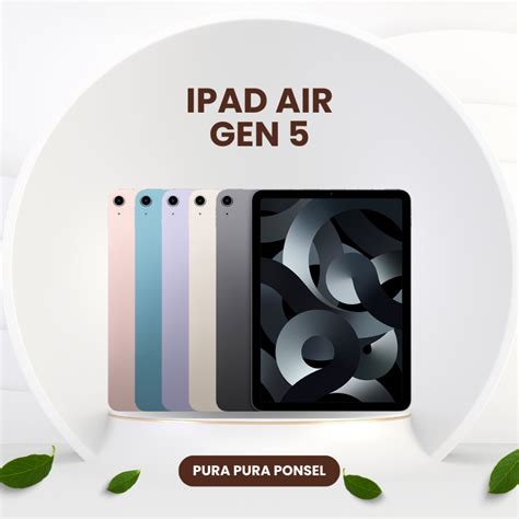 Jual Apple Ipad Air Gen Brand New Second Wifi Wifi Cell Gb Gb Murah Bergaransi